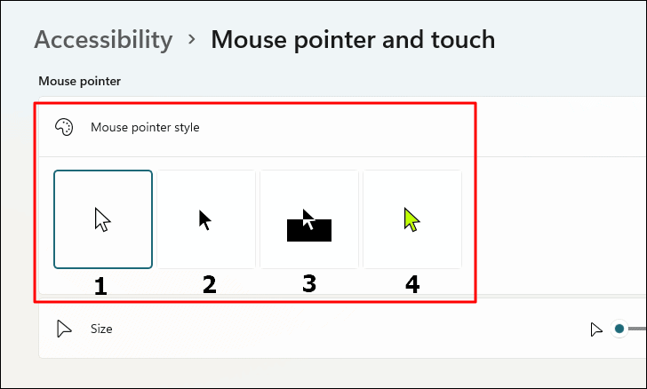 How To Change Mouse Pointer Cursor Color And Size In Windows 11