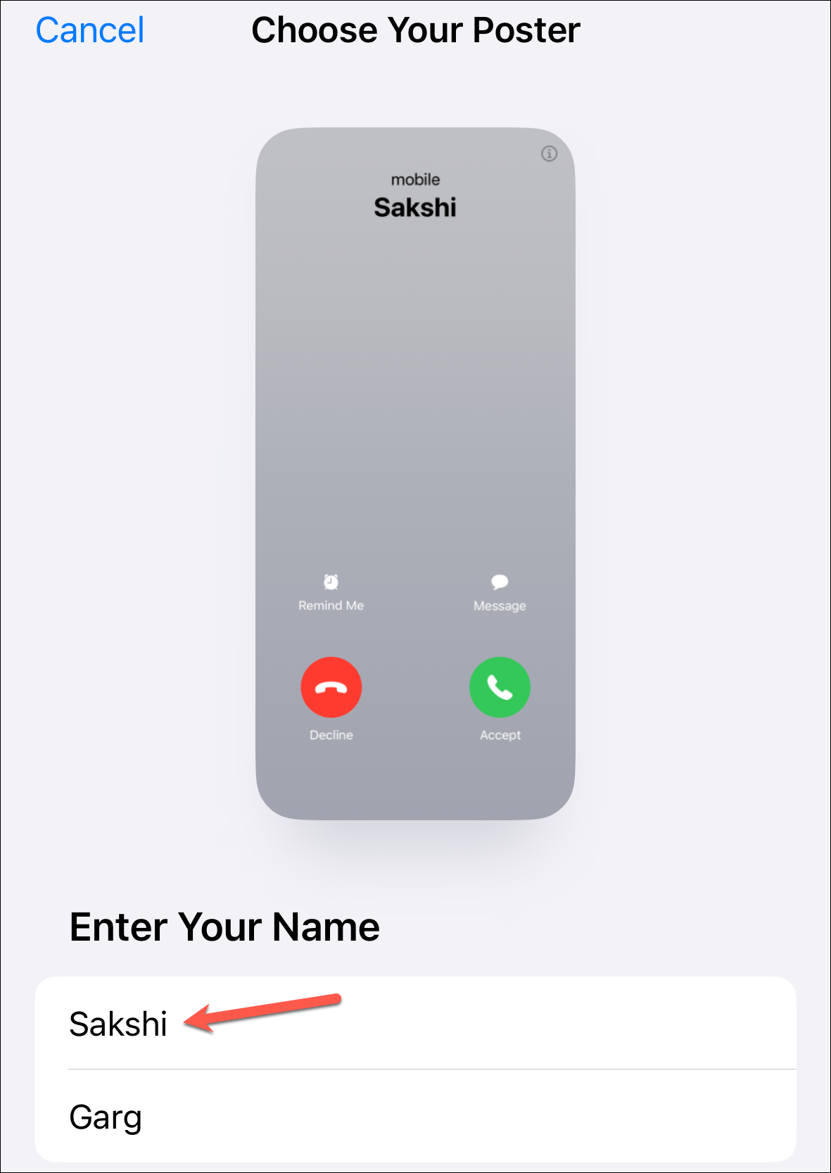 How to Create Your Contact Poster on iPhone with iOS 17