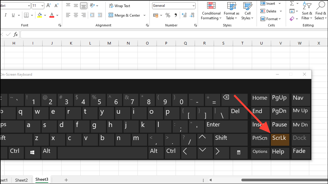 How To Turn Off Scroll Lock In Excel
