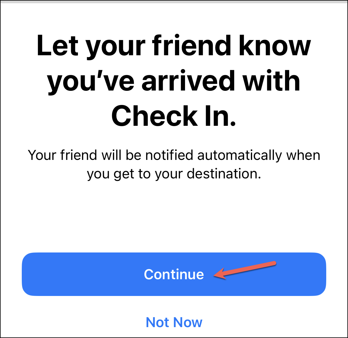 How to Use iOS 17 Check In Feature in iMessage on iPhone