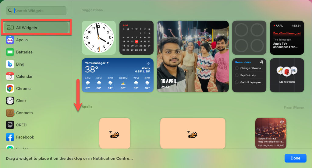 How to Add or Remove Widgets on Mac with macOS Sonoma
