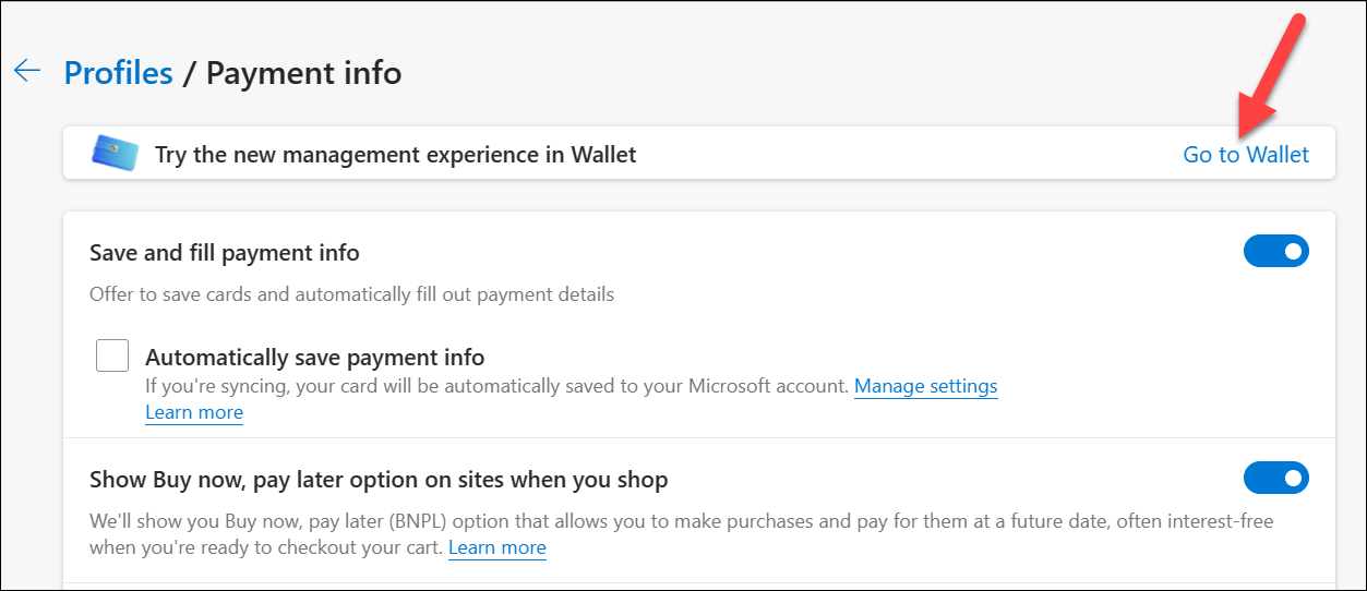What is Microsoft Edge Wallet and How to Use it