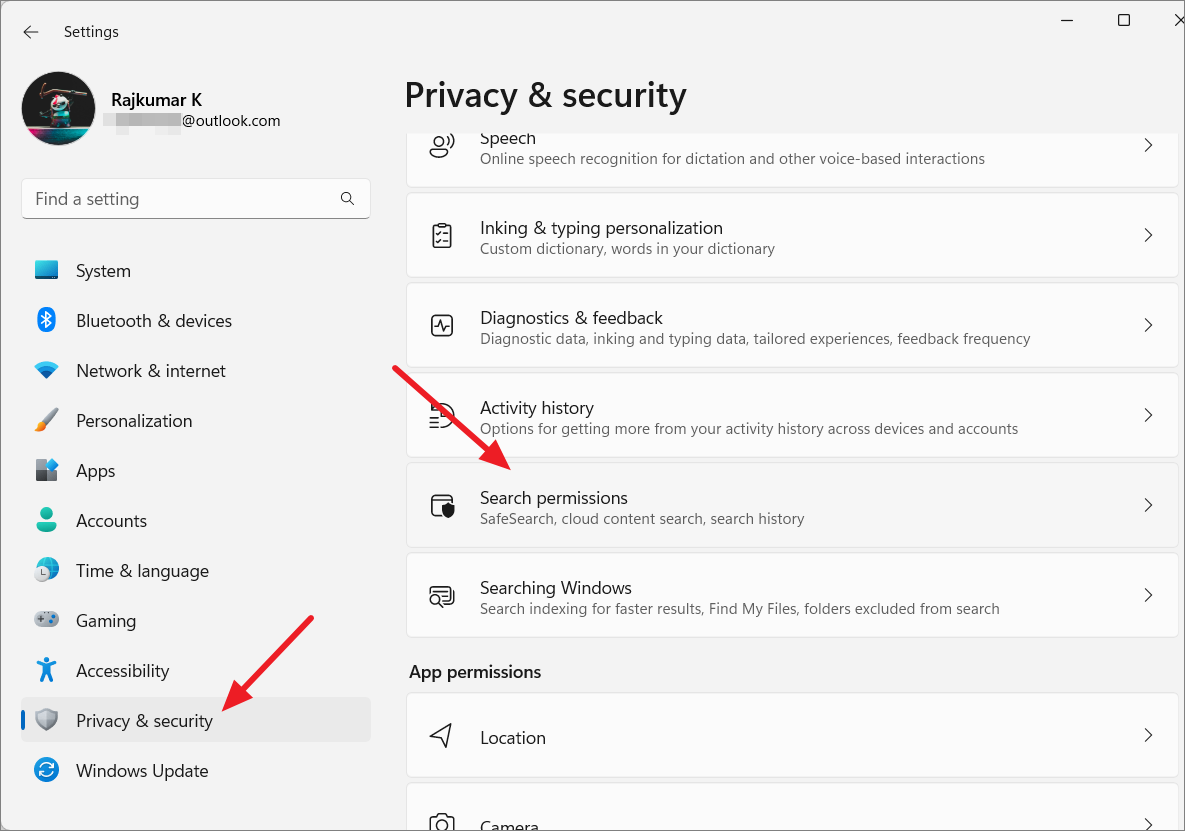 How to Customize Privacy Settings in Windows 11
