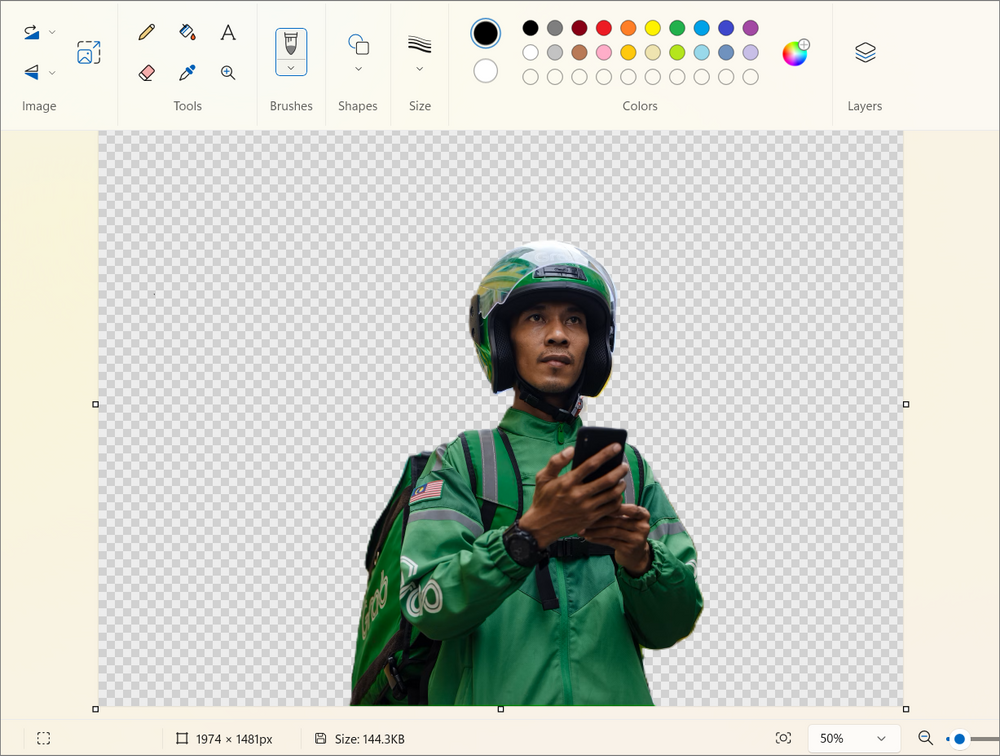 How to Remove Background from Images in Paint on Windows 11