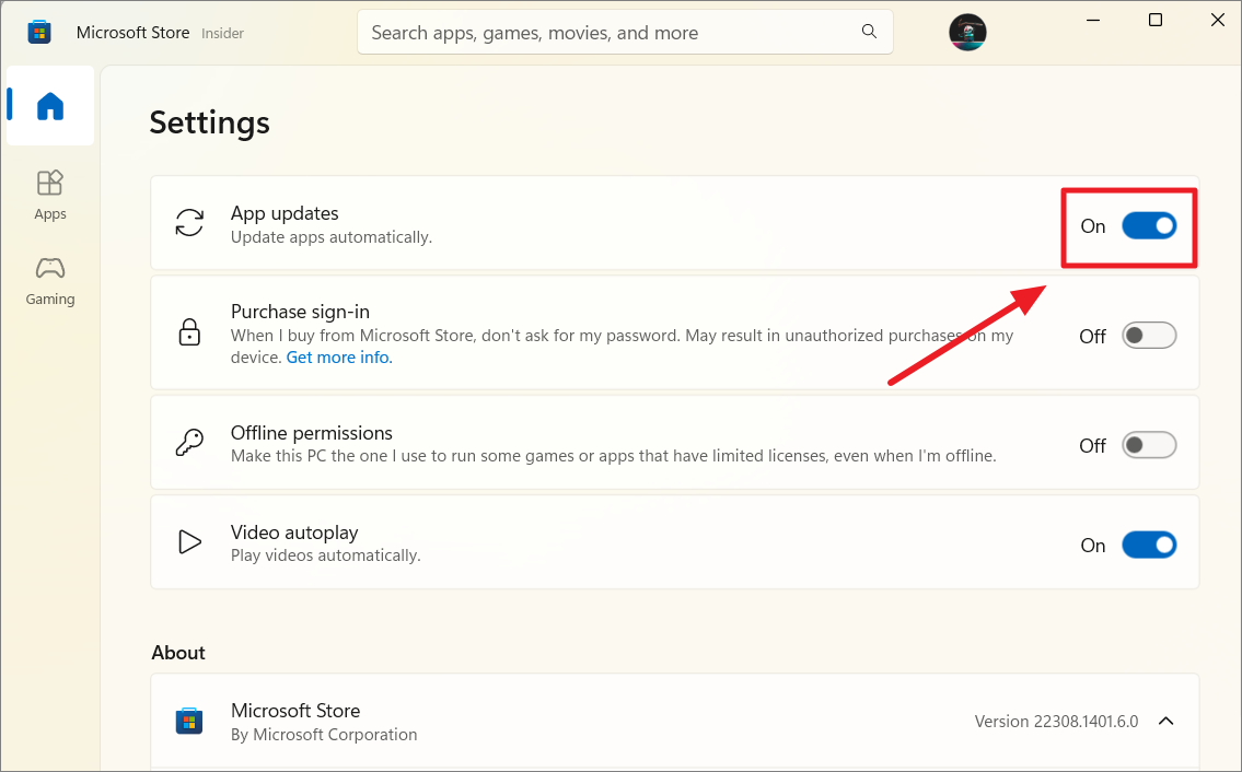 How to Update Apps from Microsoft Store on Windows