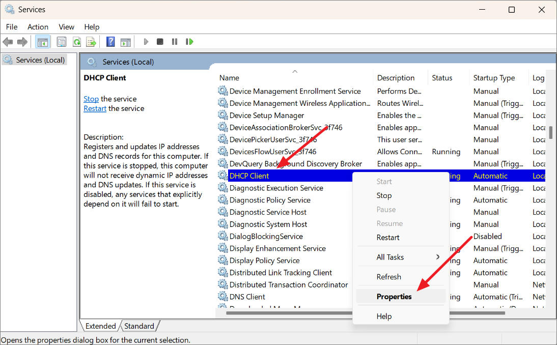 How to Fix “DHCP is Not Enabled for WiFi” Error in Windows 11