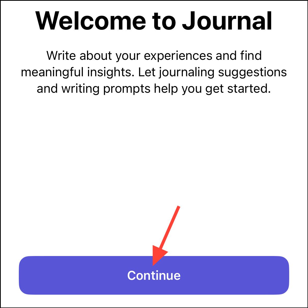 How to Use the Journal App on iPhone