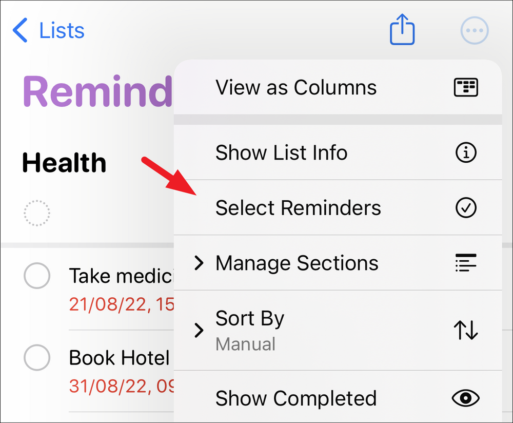 How to Create Sections in Reminders on iPhone to Organize and Group Tasks