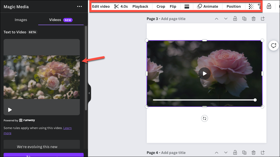 How to Use Magic Studio in Canva to Transform Your Ideas into Videos