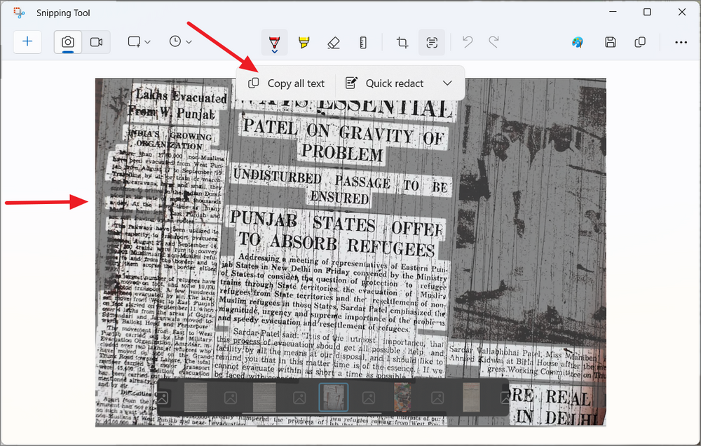 How To Copy Text From Images Using Snipping Tool On Windows 11