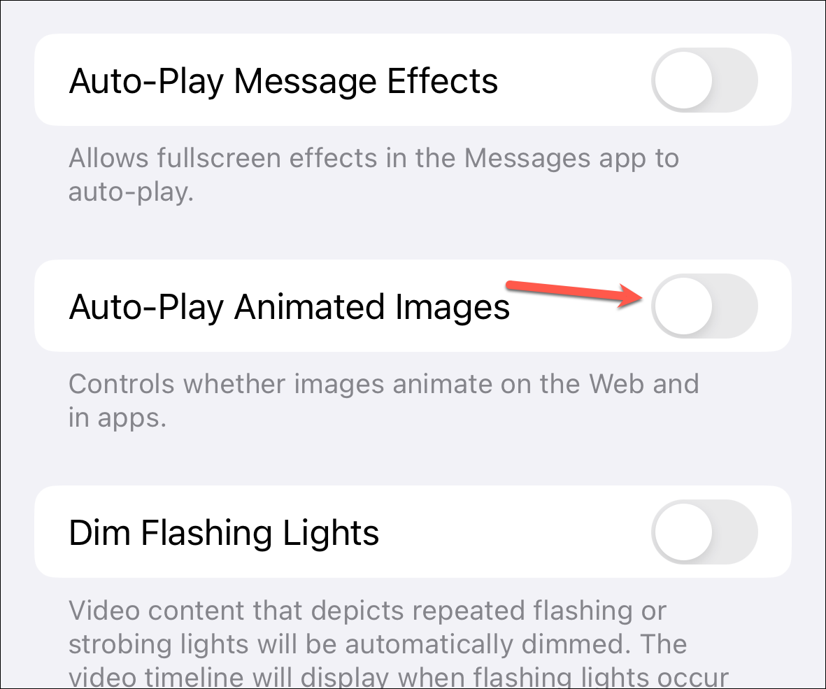 How to Automatically Pause GIF Images in Messages and Safari For Your ...