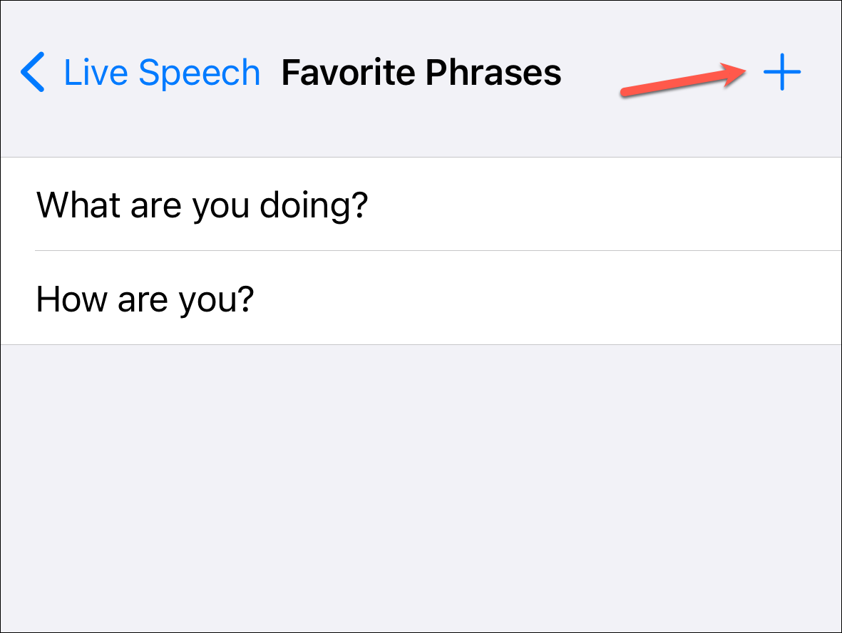 Use Live Speech on iPhone to Type to Speak in Phone or FaceTime Calls