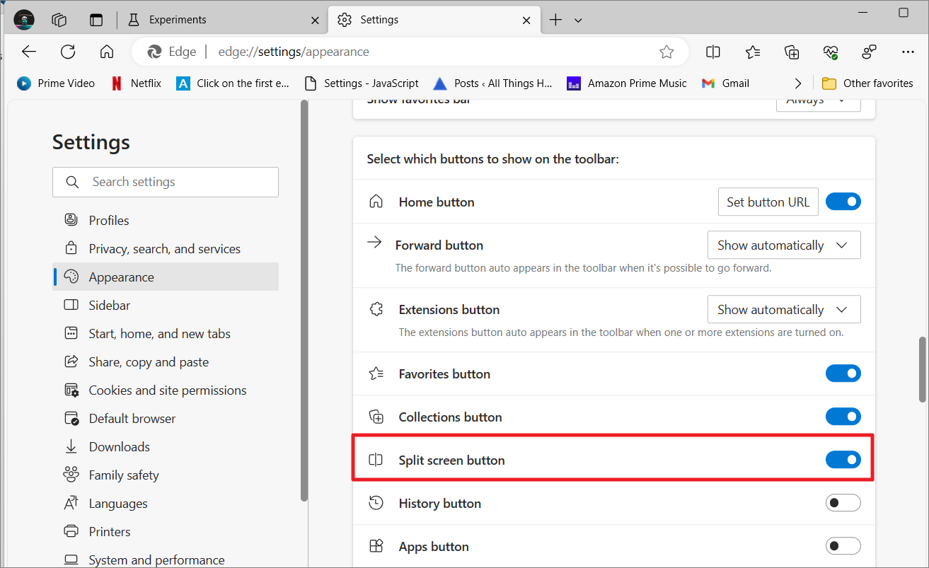 How to Split Screen in Microsoft Edge