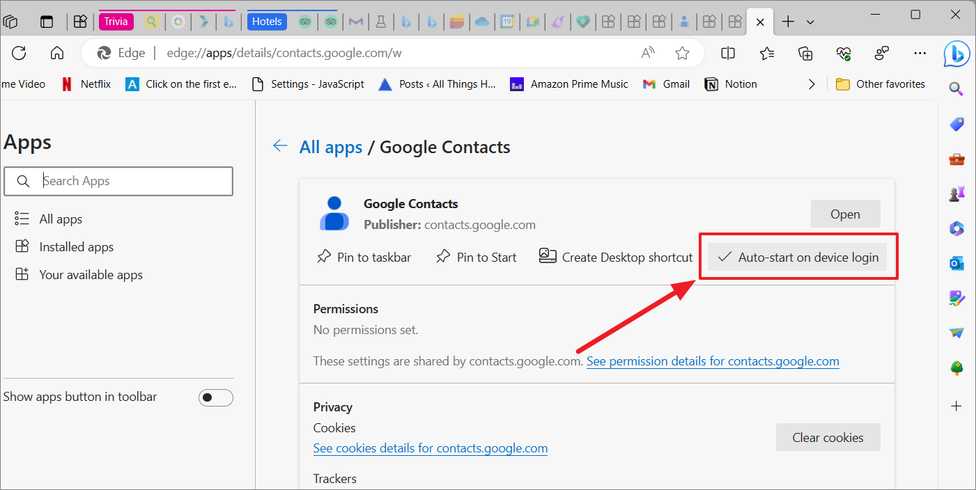 How to Open a Web App at Startup in Windows 11 or 10
