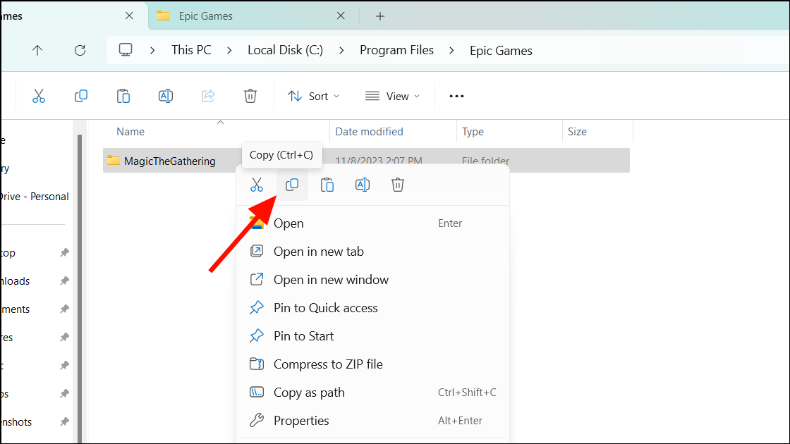 How to Move Games to Another Drive in Windows 11
