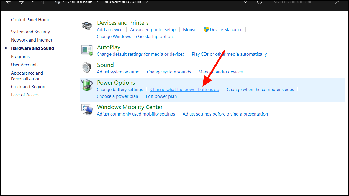How to Change What Power Button Does in Windows 11