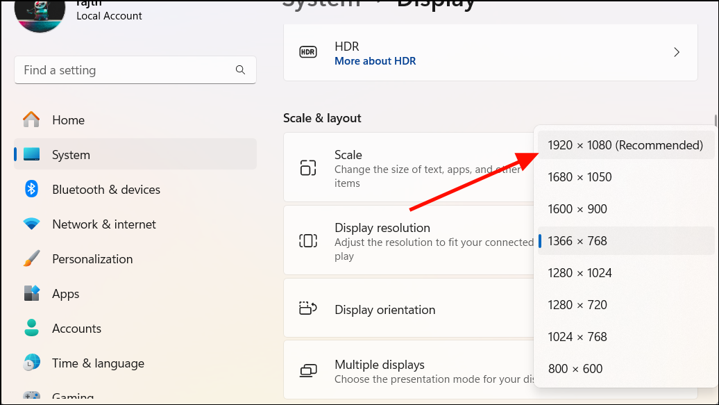 How to Fix Stretched Screen in Windows 11