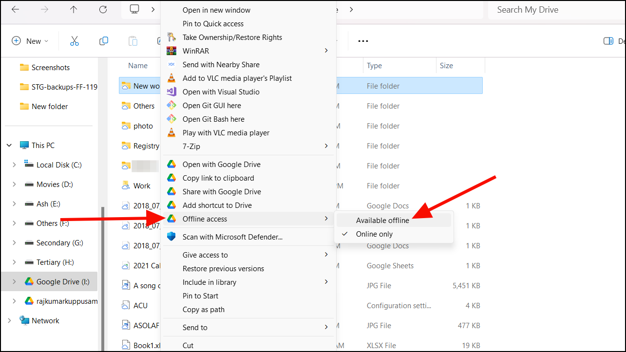 How to Add Google Drive to File Explorer in Windows 11