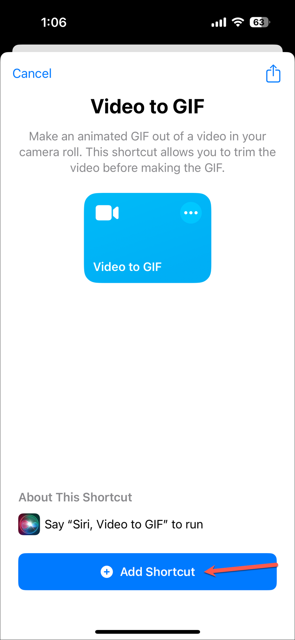 How to Turn a Video Into a GIF on iPhone