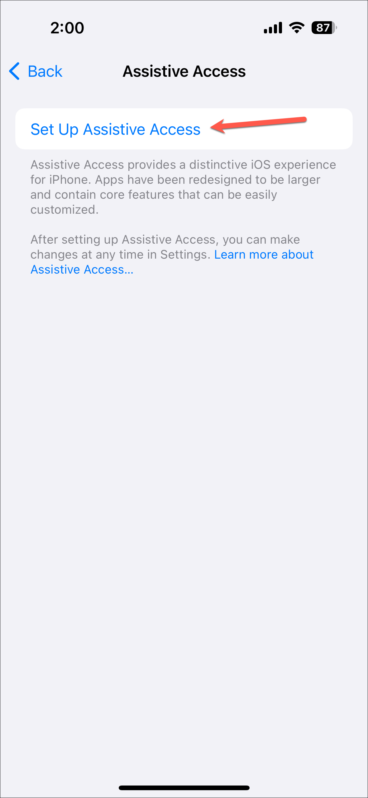 How to Set up Assistive Access on iPhone for Elderly People