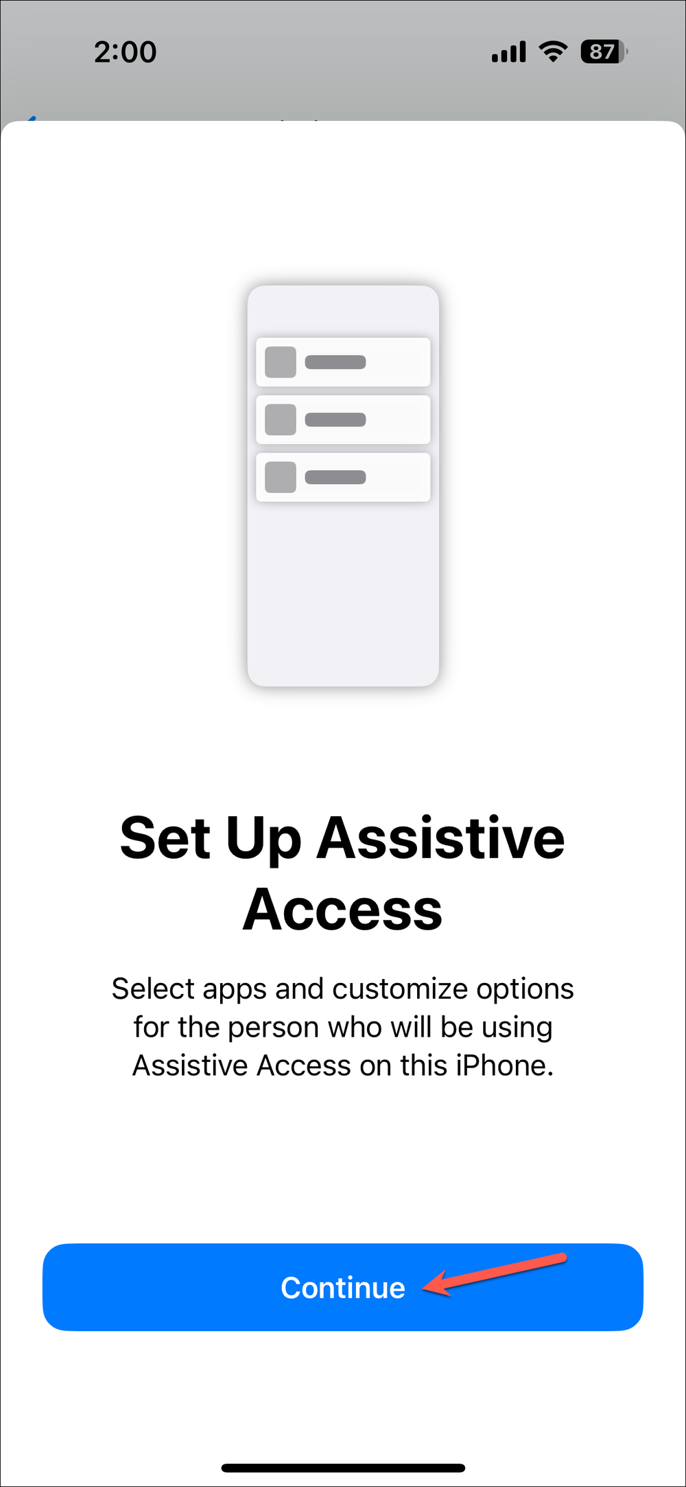 How to Set up Assistive Access on iPhone for Elderly People