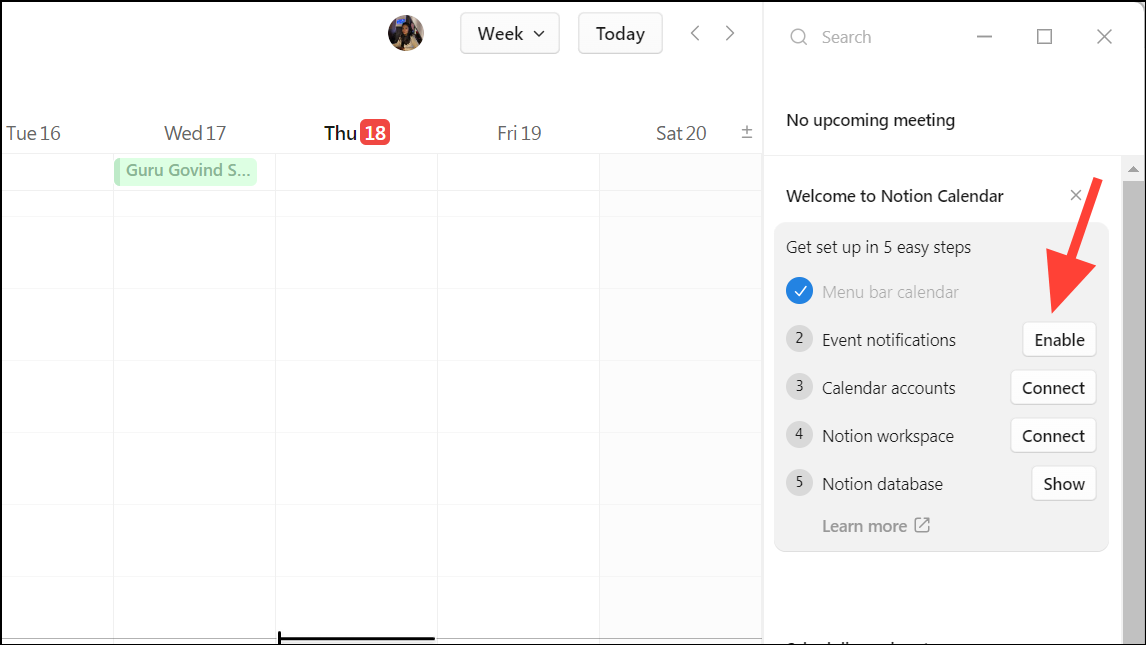 How to Use Notion Calendar