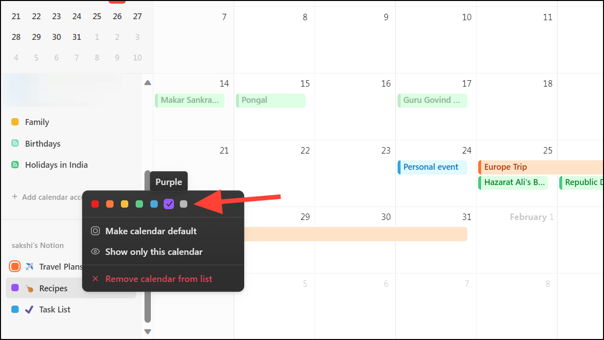 How to Use Notion Calendar