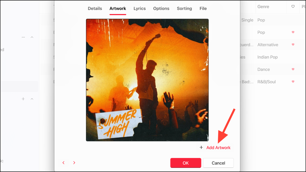 How to Change Artwork (Cover Image) of a Song in Apple Music on Windows