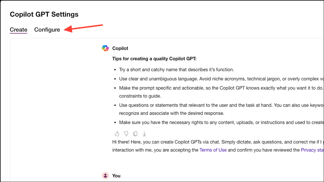 How to Create a Custom Copilot GPT