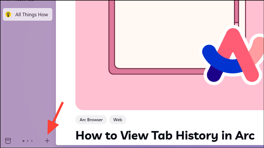 How to Manage Spaces in Arc Browser on Windows