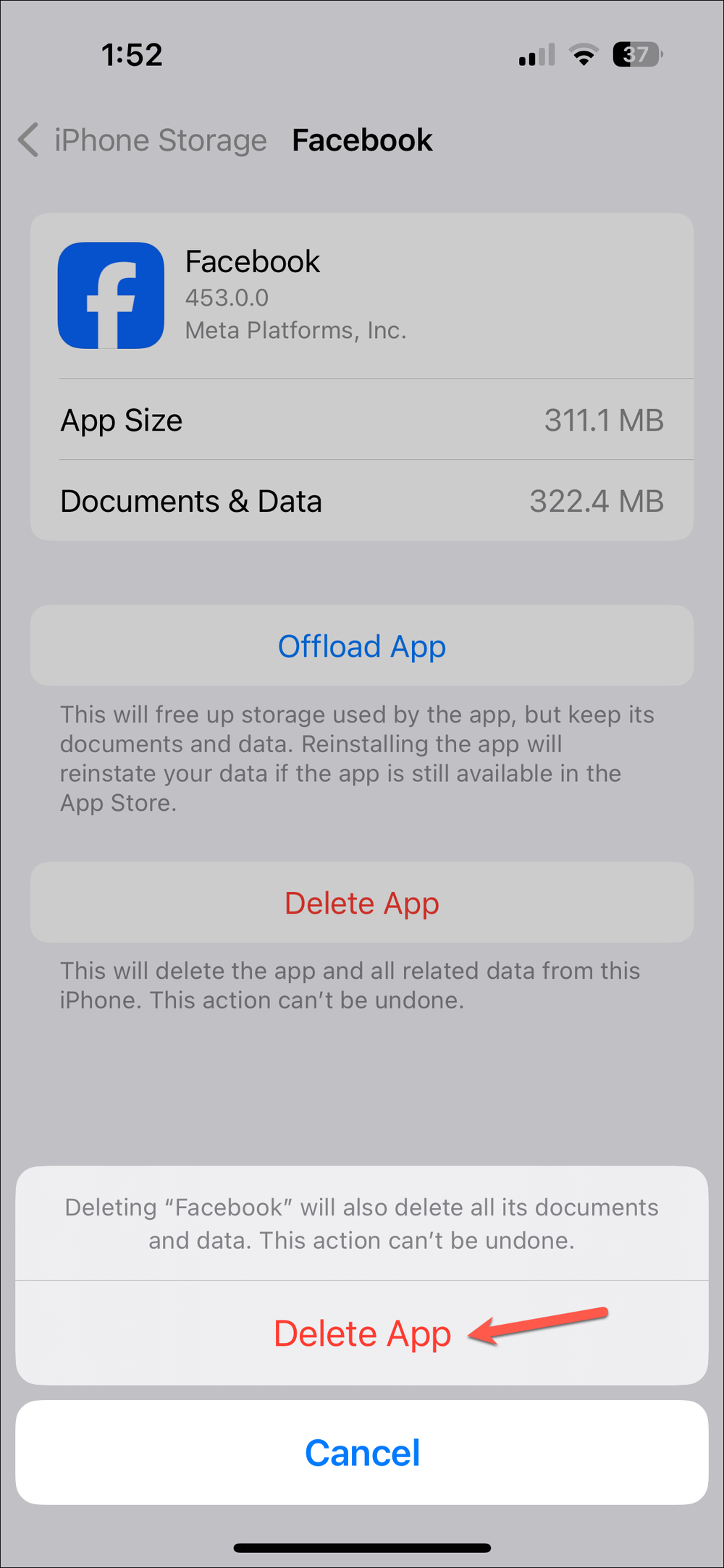 How to Clear Facebook Cache on iPhone