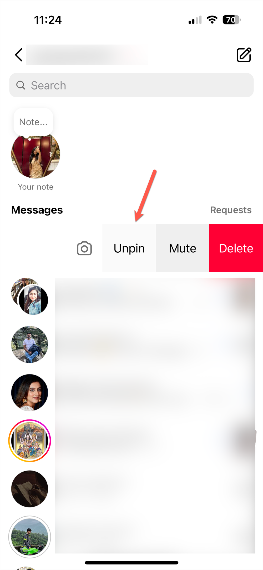 How to Pin and Unpin Chats on Instagram