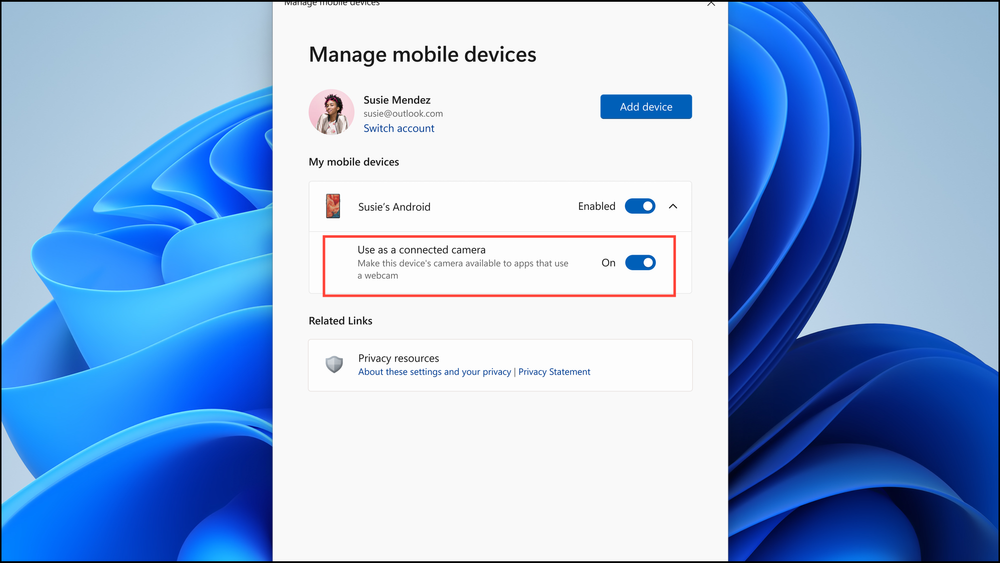 How to Use Your Phone as a Webcam in Windows 11