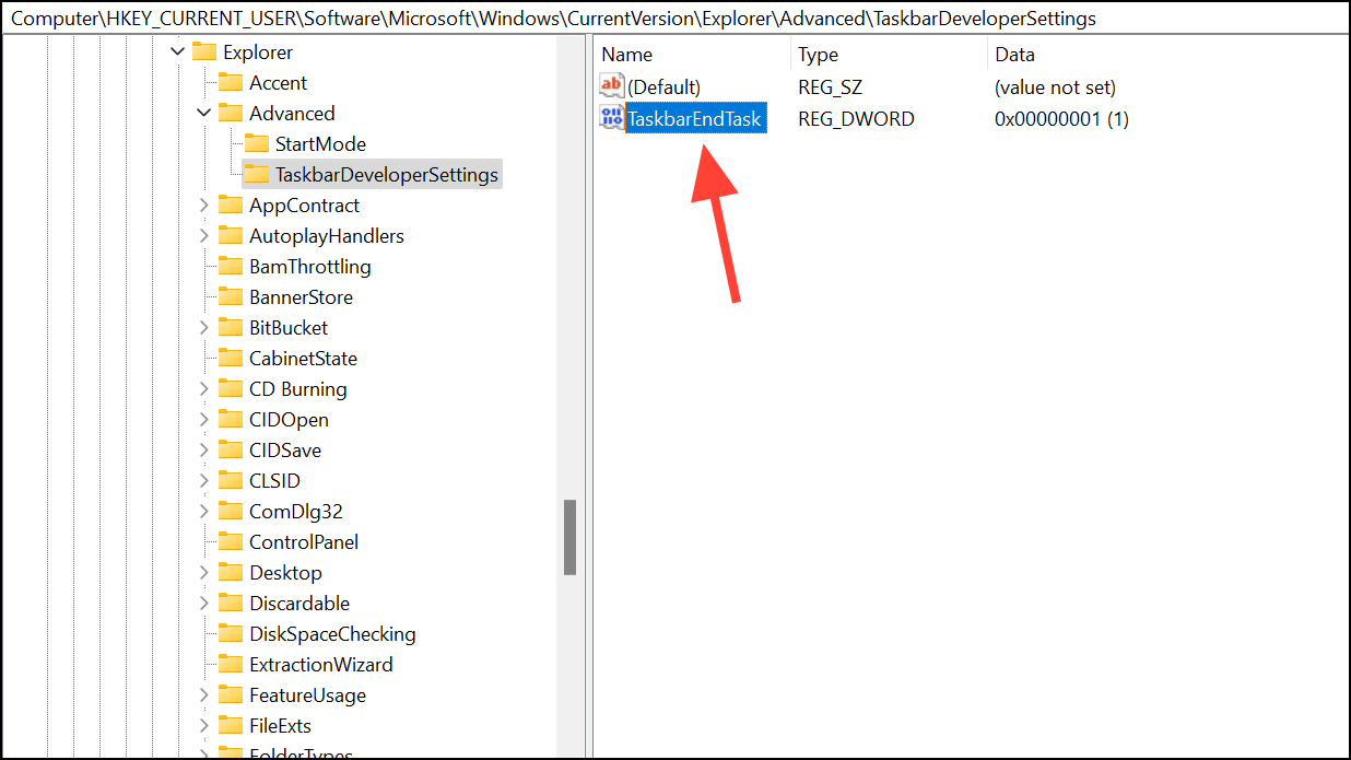 How to Enable ‘End Task’ Option Directly Into Windows 11 Taskbar