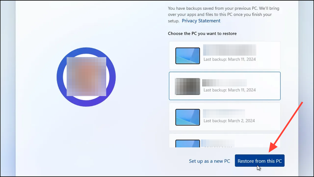 How to Transfer to a New PC Using Windows Backup