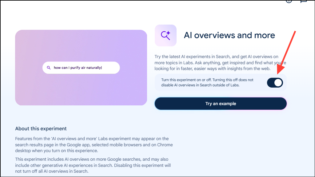 How to Turn Off AI Overviews in Google Search