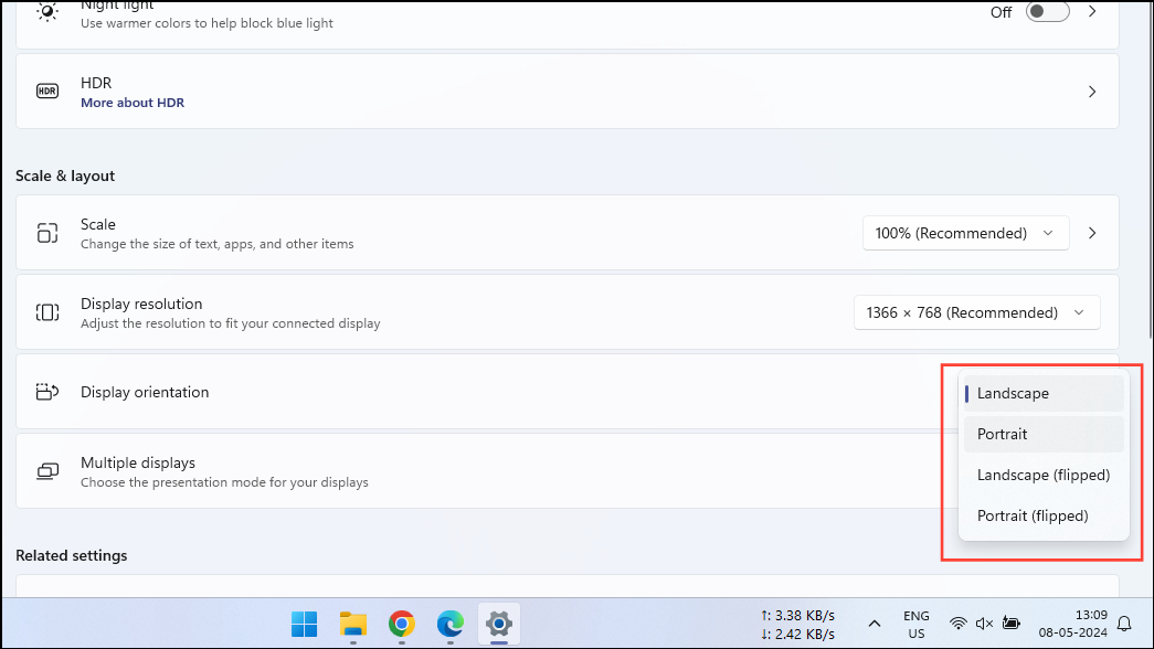 How to Reset Display Settings in Windows 11