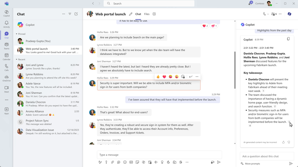 How to use Copilot in Microsoft Teams
