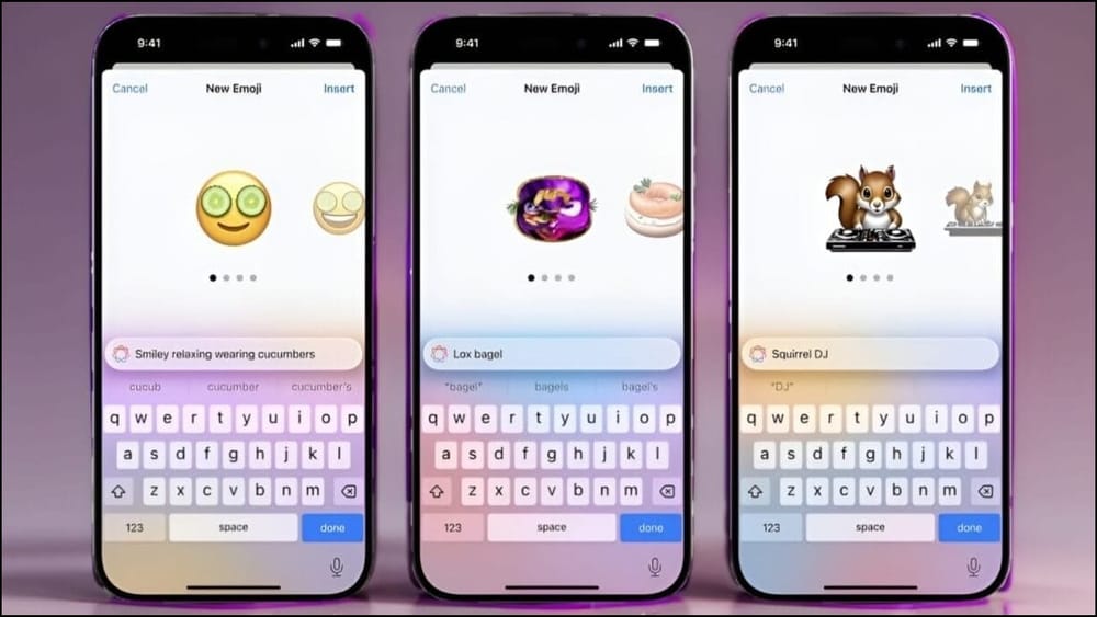 You can now create custom emojis with AI in iOS 18 on iPhone