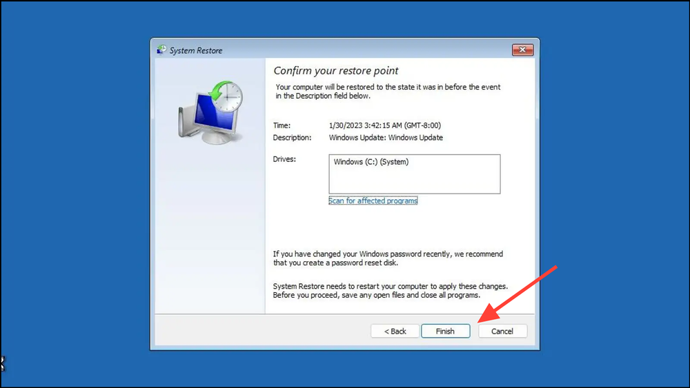 How to fix black screen after boot in Windows 11