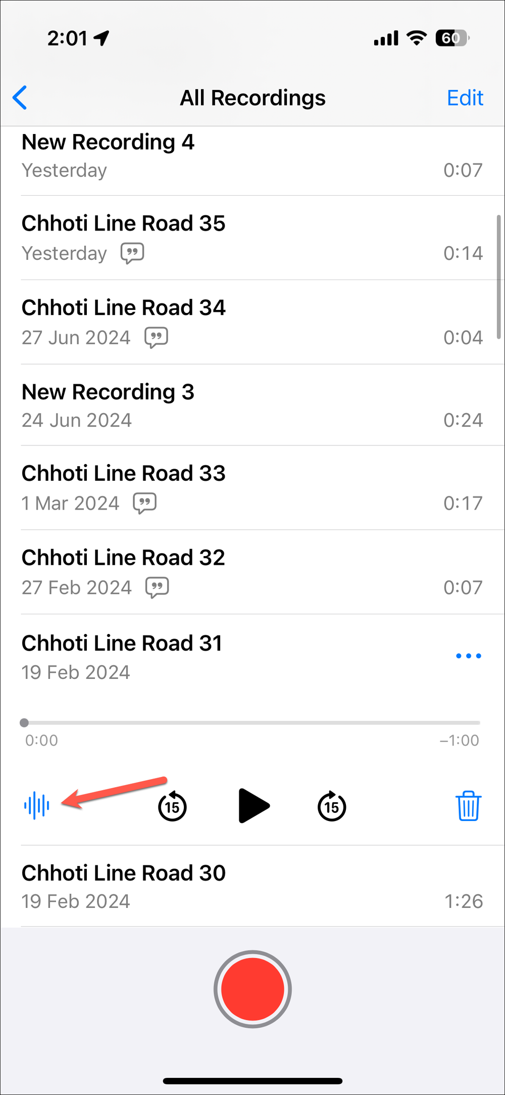 How to use live transcripts in Voice Memos on iPhone with iOS 18