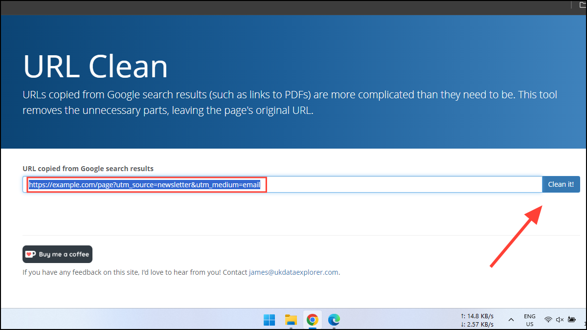 How (and why) to share a clean URL