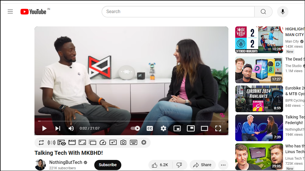 How to restore the original YouTube layout