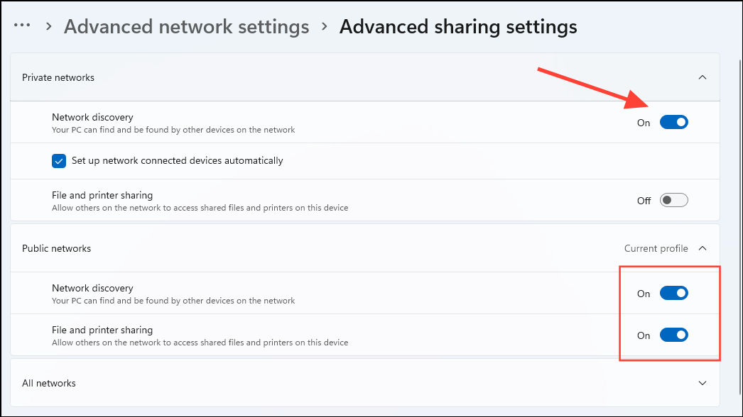 How to fix the 'Network Discovery is turned off' error on Windows