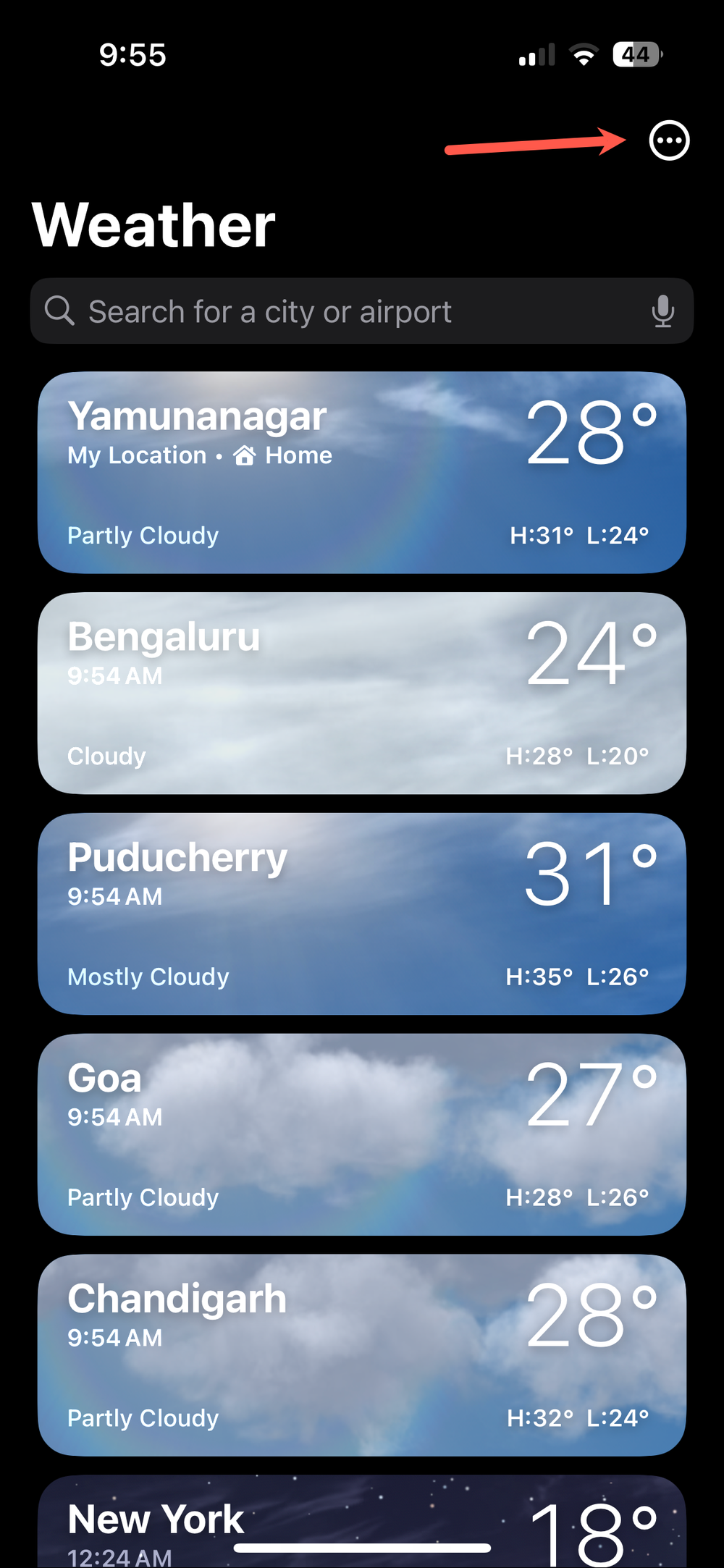 How to set up rain alerts with the Weather app on iPhone