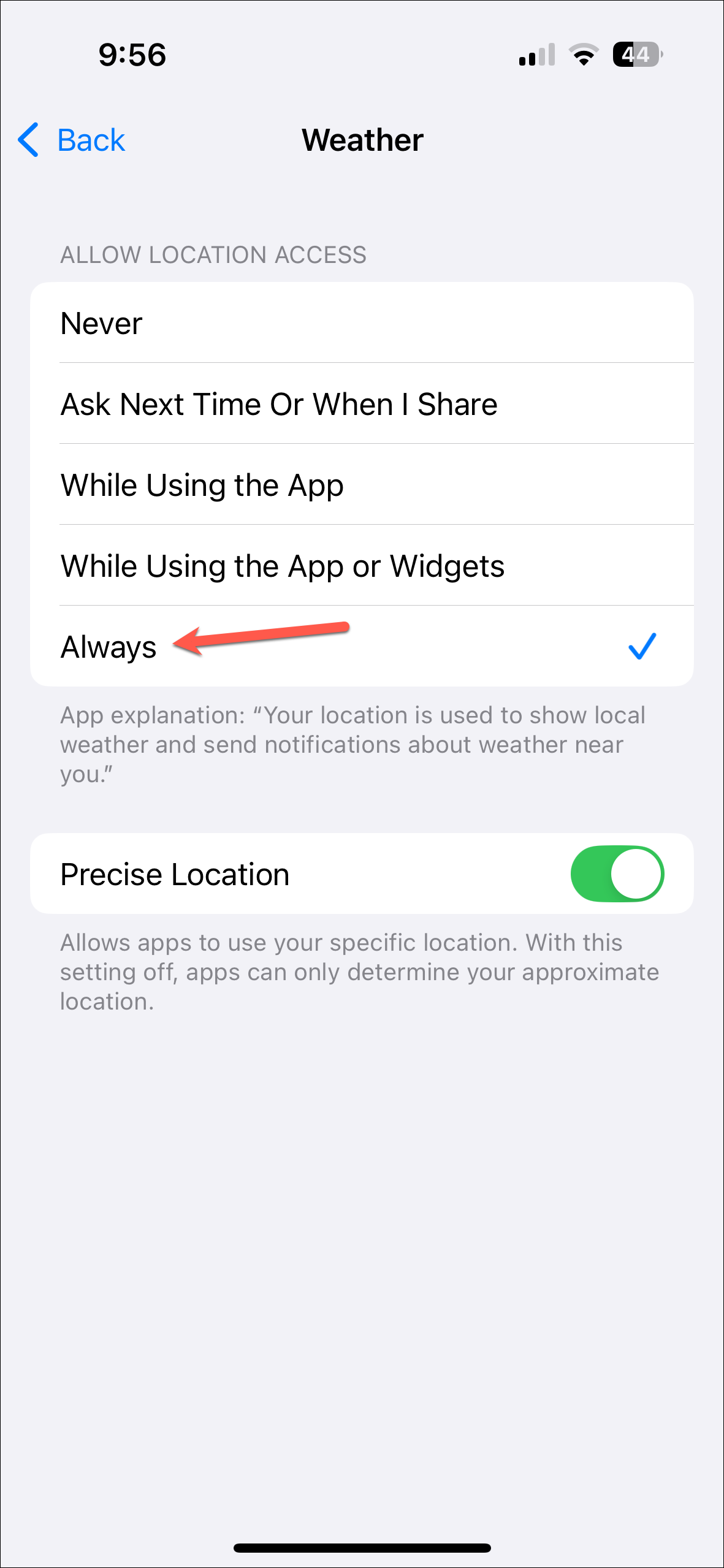 How to set up rain alerts with the Weather app on iPhone