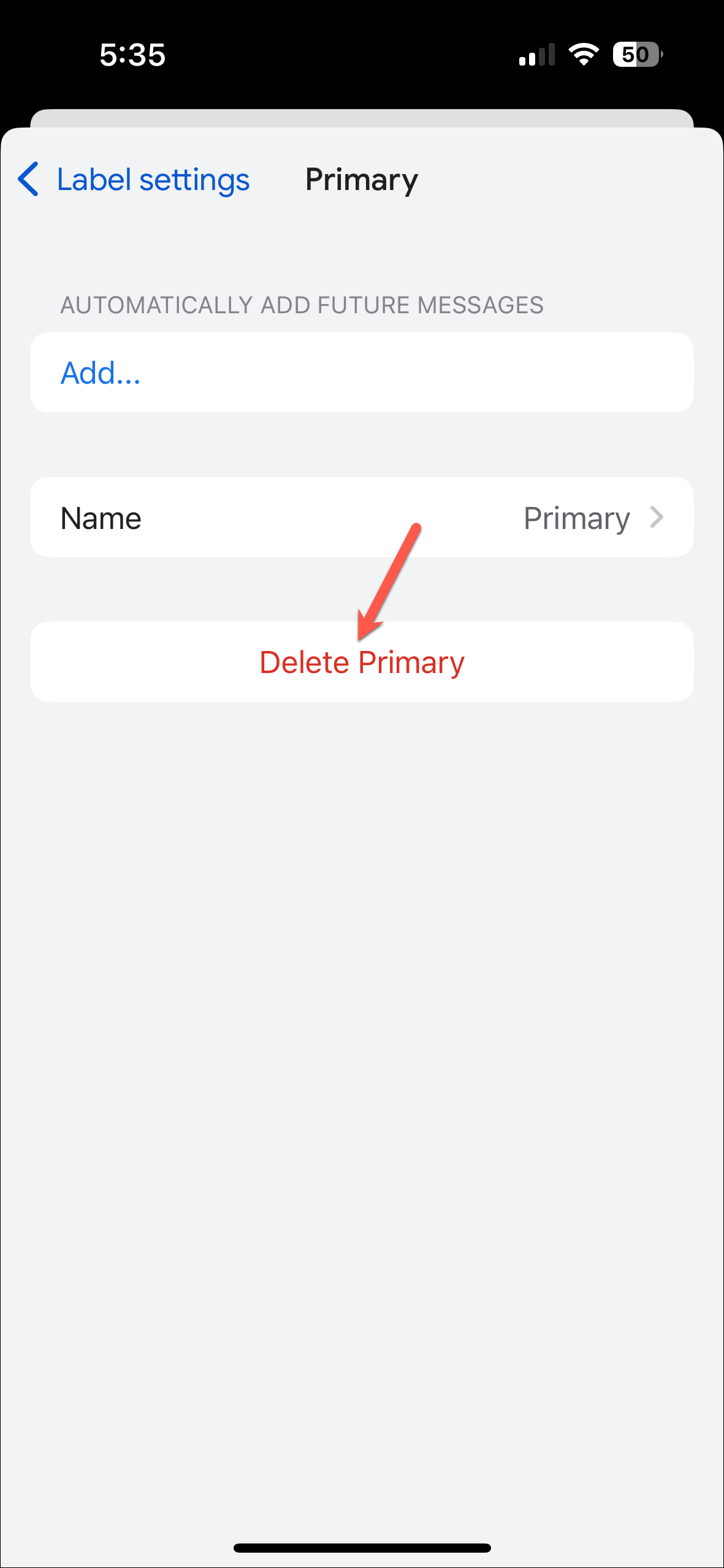How to delete Labels in Gmail
