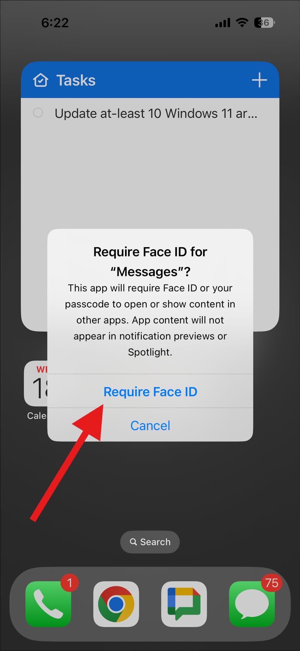 How to lock Messages app with Face ID in iOS 18 on iPhone