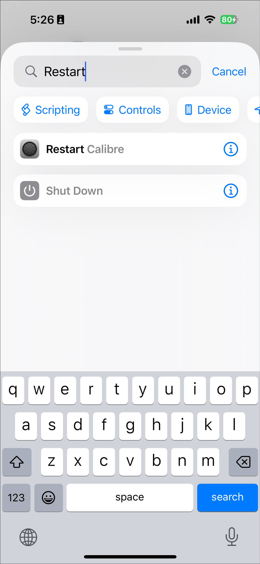 How to add 'Restart iPhone' shortcut to Control Center in iOS 18