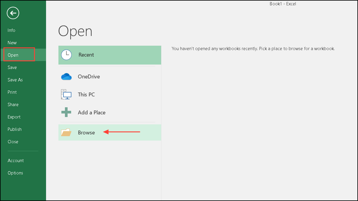 How to repair a corrupted Excel workbook